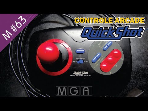 Manutenção #63 - Controle Arcade Quick Shot para Mega Drive - YouTube
