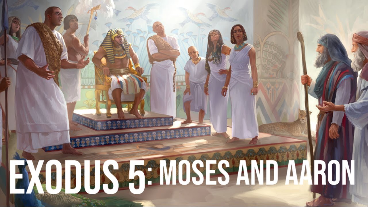 The Bible Channel: Exodus 5: MOSES AND AARON / Bible Stories For You ...