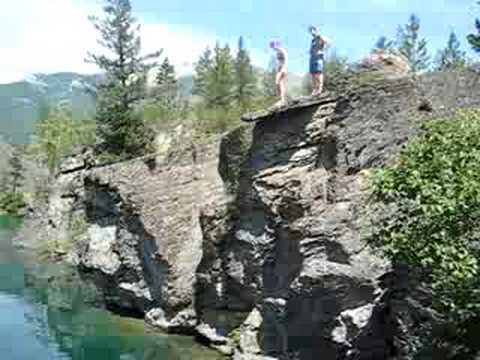 Silver Springs Cliff Jumping Part 2 - YouTube