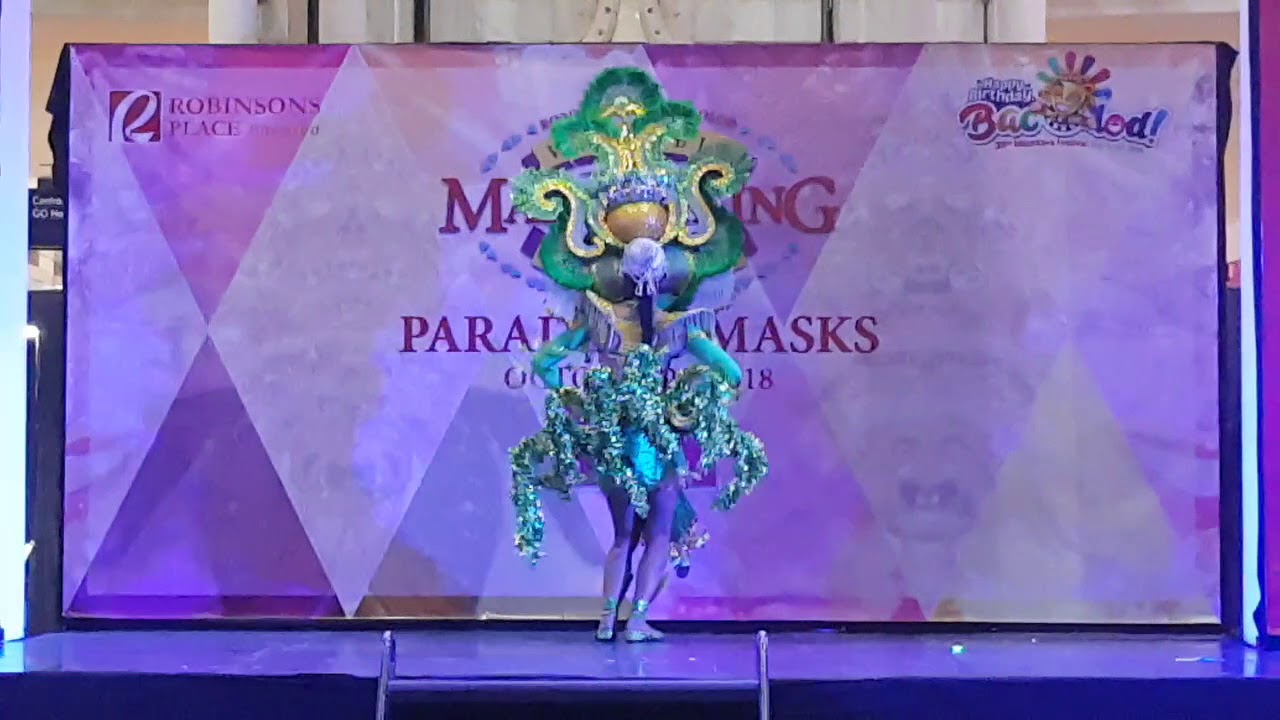 Wearable Mask Making Competition - MassKara Festival 2018(8) - YouTube