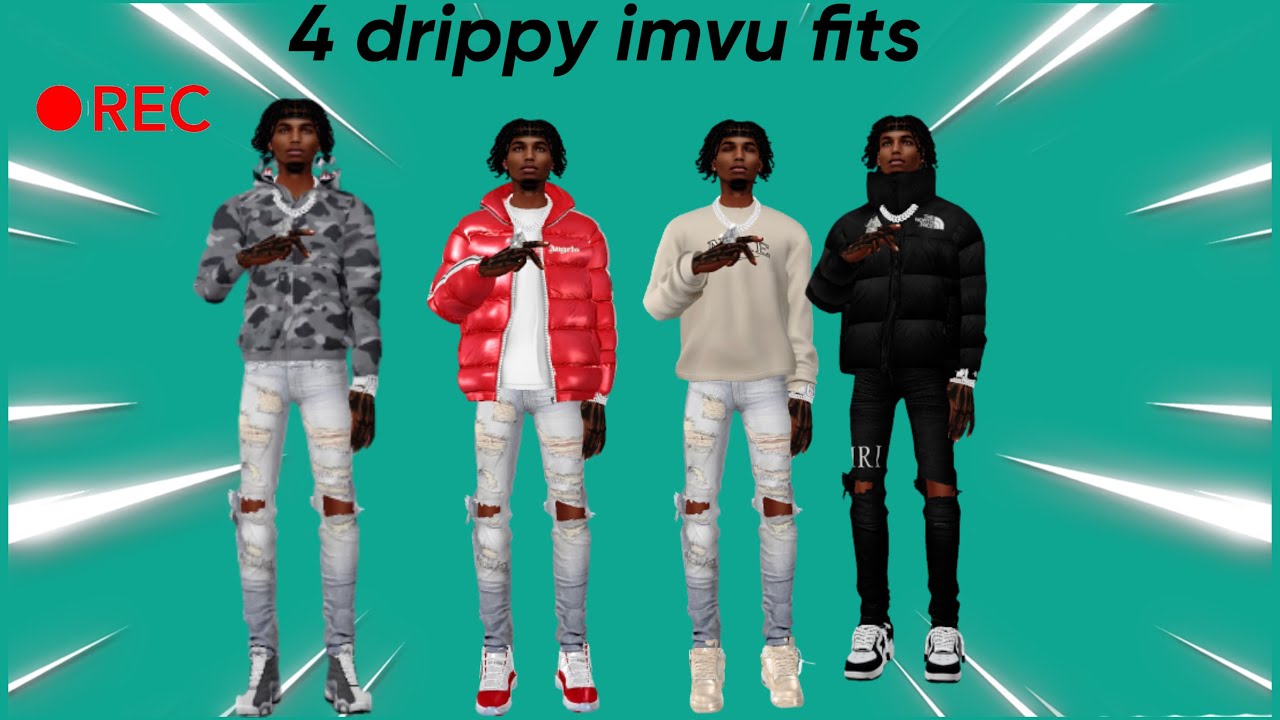 4 drippy imvu fits - YouTube
