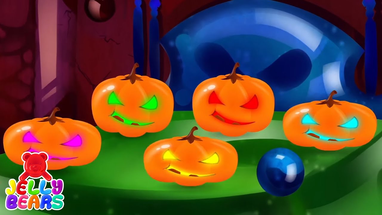 Cinq Petites Citrouilles,Halloween Comptines pour Bébé En Anglais - YouTube