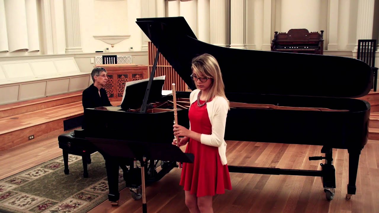 Amanda Siegel - Bach Flute Sonata No. 2 in E-Flat Major, BWV 1031 ...