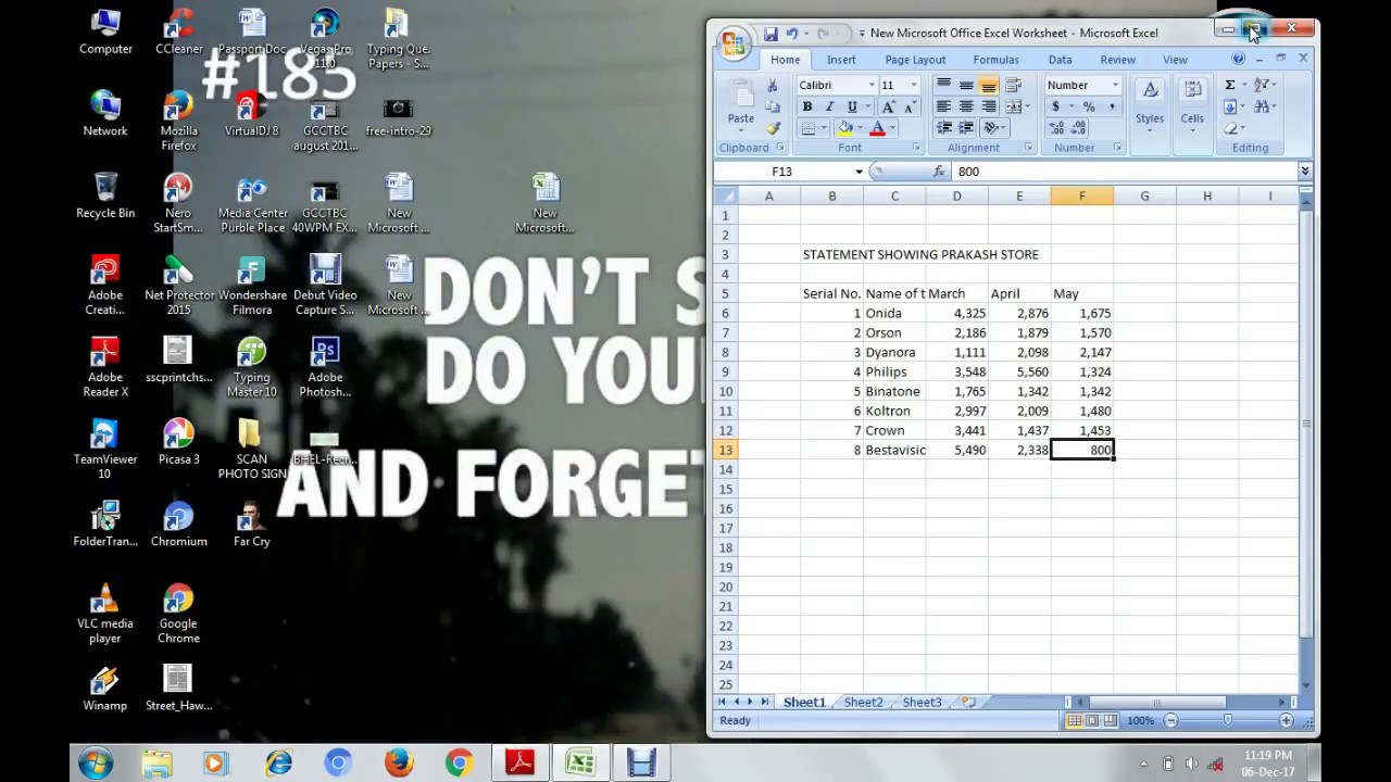 English 30wpm Statement Typing Tutorial for GCC TBC Exam - YouTube