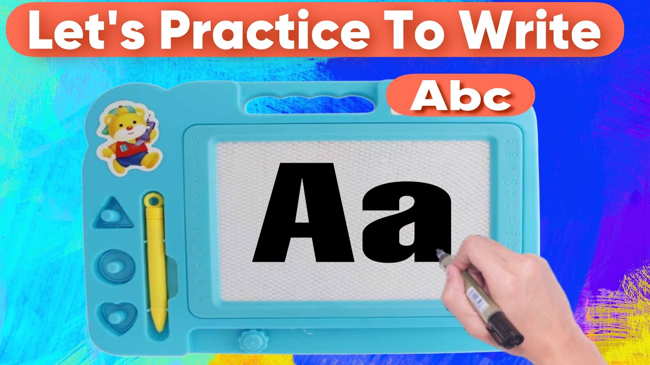 Magic Board ABC Writing Practice – Learn Uppercase & Lowercase Letters ...