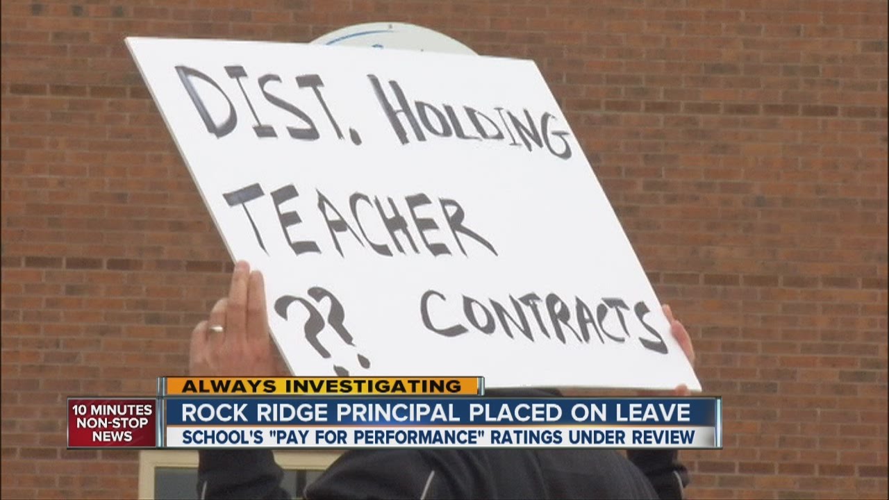 Rock Ridge Elementary principal put on leave - YouTube