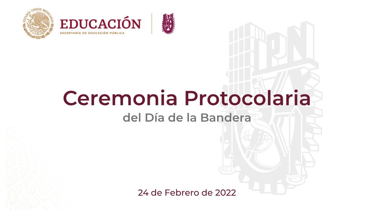 Ceremonia Protocolaria del Día de la Bandera y Abanderamiento de ...