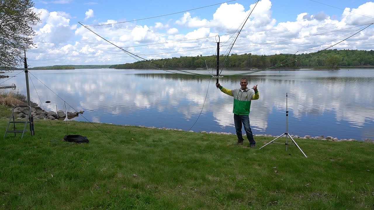 HAM RADIO - HEXBEAM 5 Bands 10m-20m Portable - YouTube