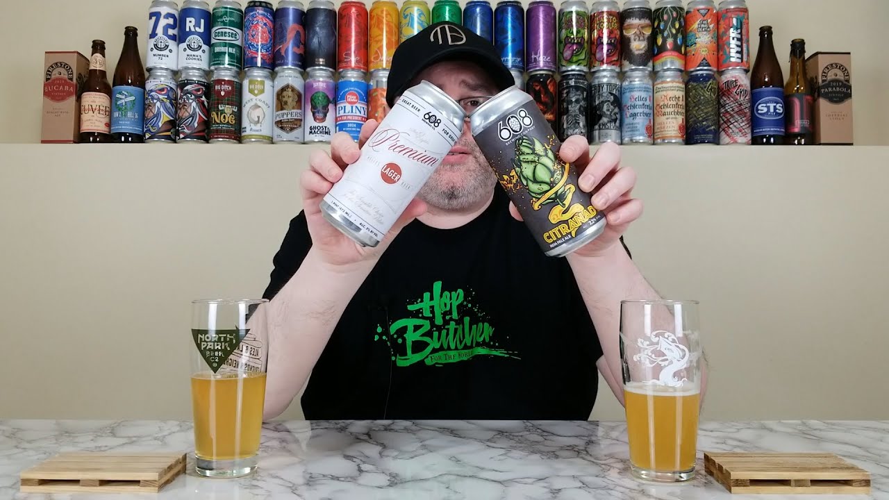608 Premium Lager & Citranado (Citra IPA) | 608 Brewing Company | Beer ...