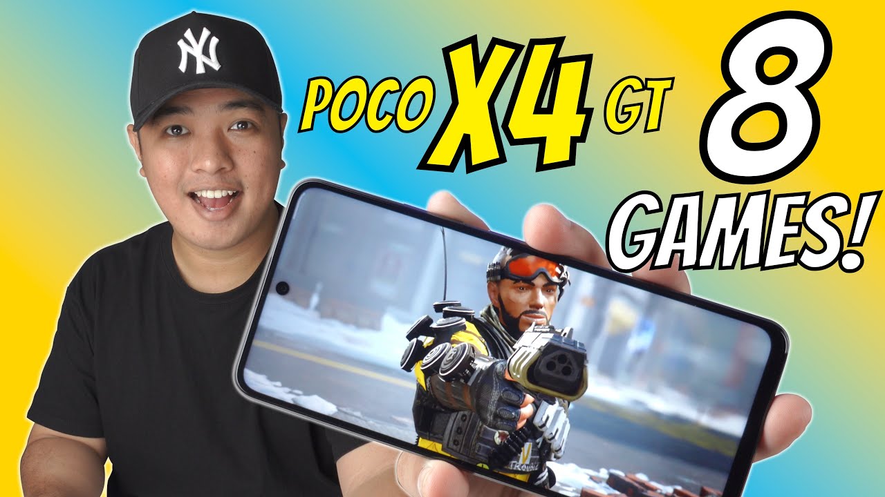 POCO X4 GT Gaming Review - 8 GAMES TESTED - YouTube