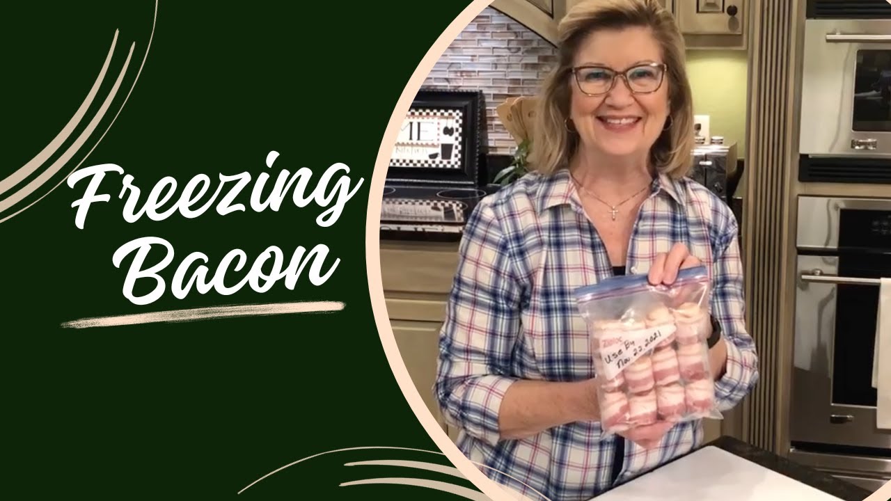 Freezing Bacon | Home with the Halsteads - YouTube