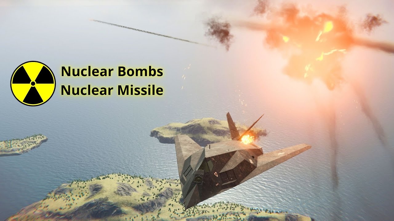 F-117A Nighthawk - Have Nuclear Bomb and Nuclear Missiles - Modern ...