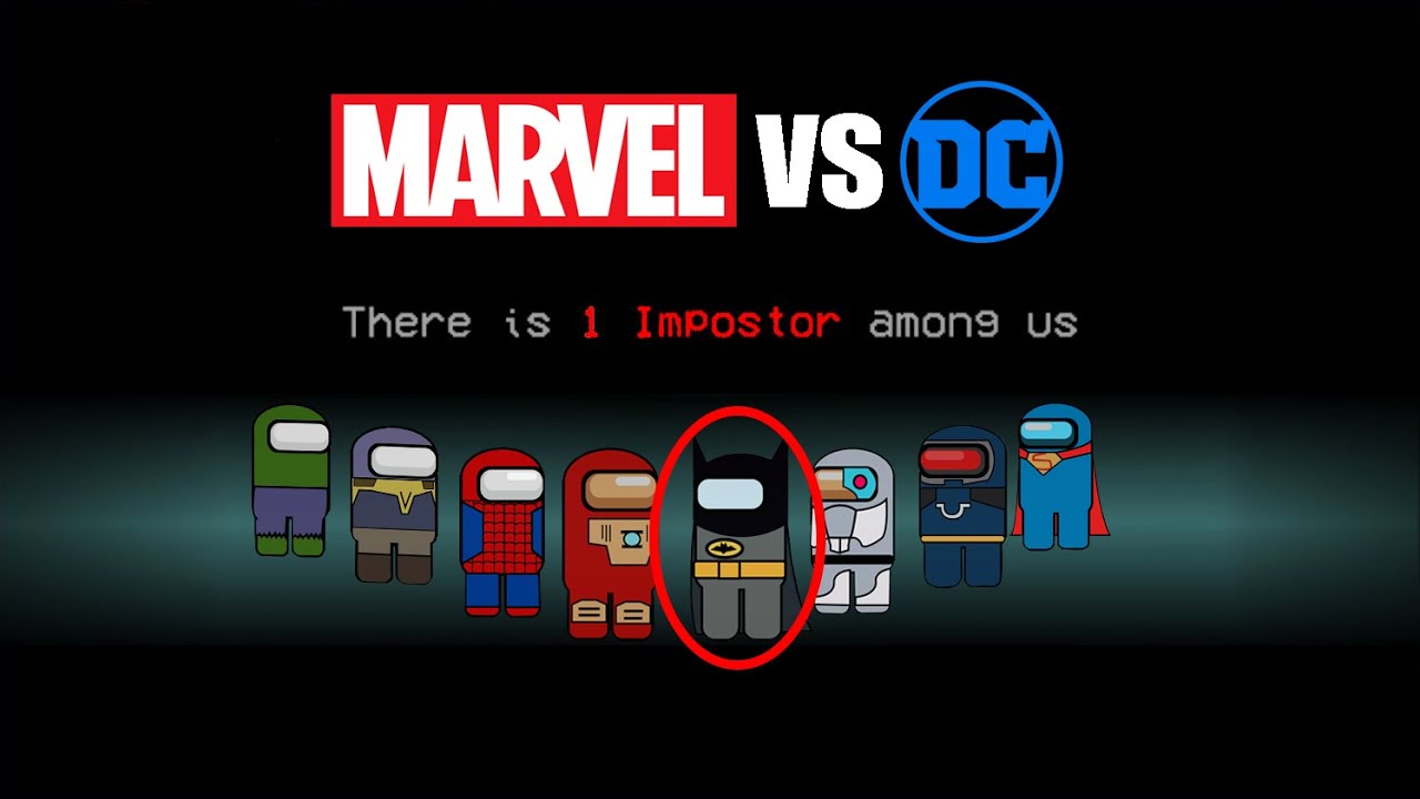 Among us animation but superheroes edition - YouTube