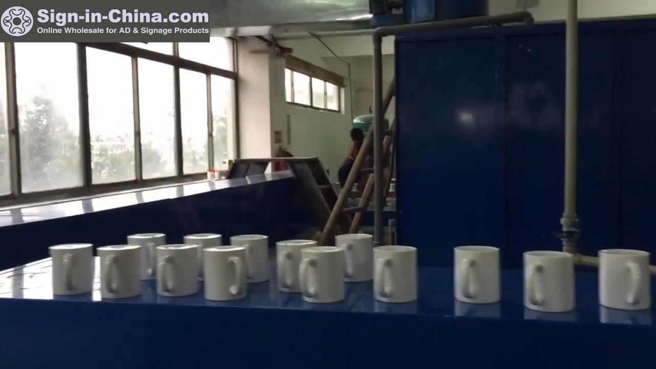 New Sublimation Mug Production Line - YouTube
