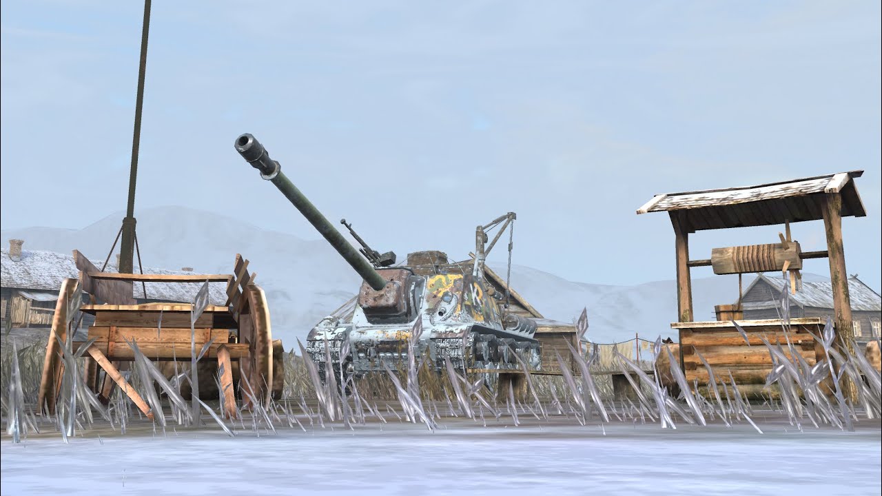 The New ISU-152 Tundra Camo (World of Tanks Blitz) - YouTube