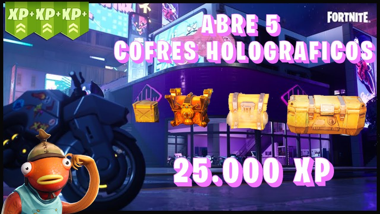 ABRE COFRES HOLOGRAFICOS #fortnite #misiones #prueba *TEMPORADA #MEGA ...