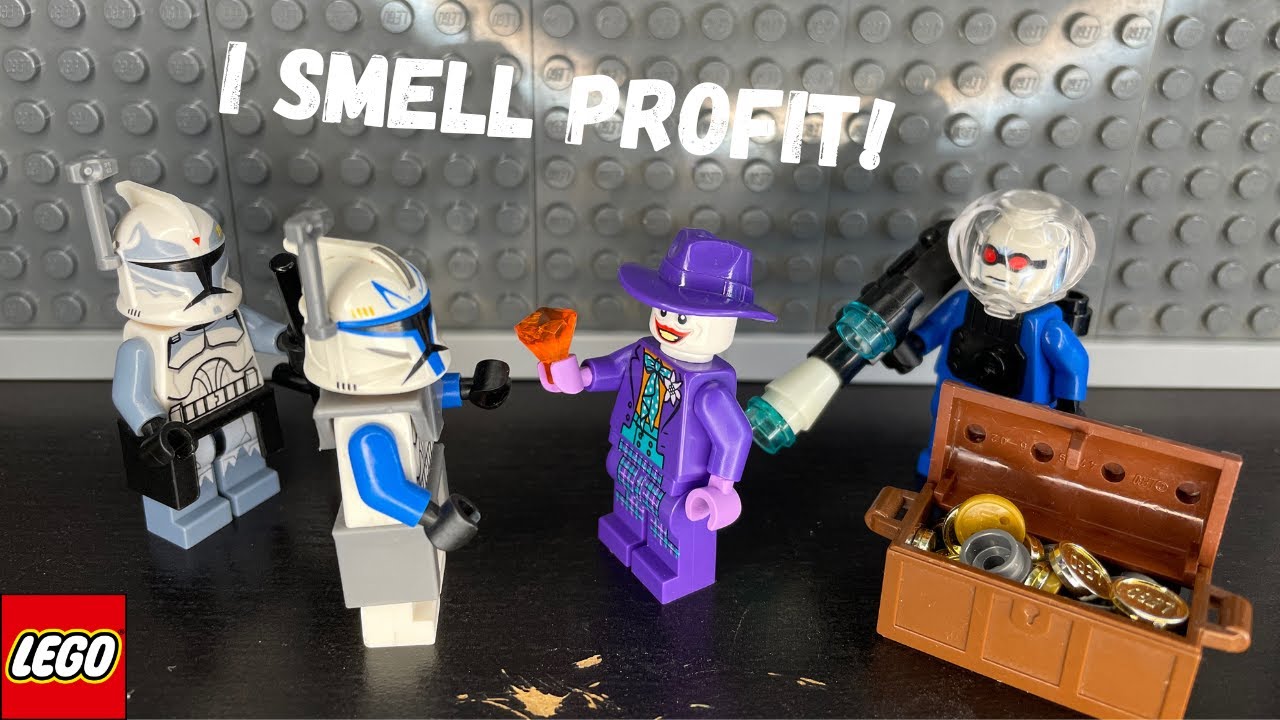 Cold Hard Cash & Funny Money | LEGO Minifigure Haul - YouTube