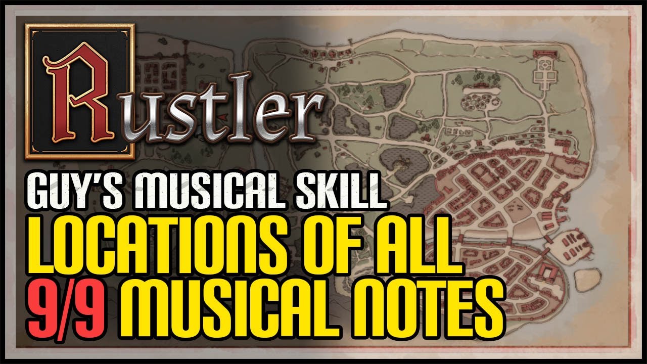 Rustler All Musical Note Locations - YouTube