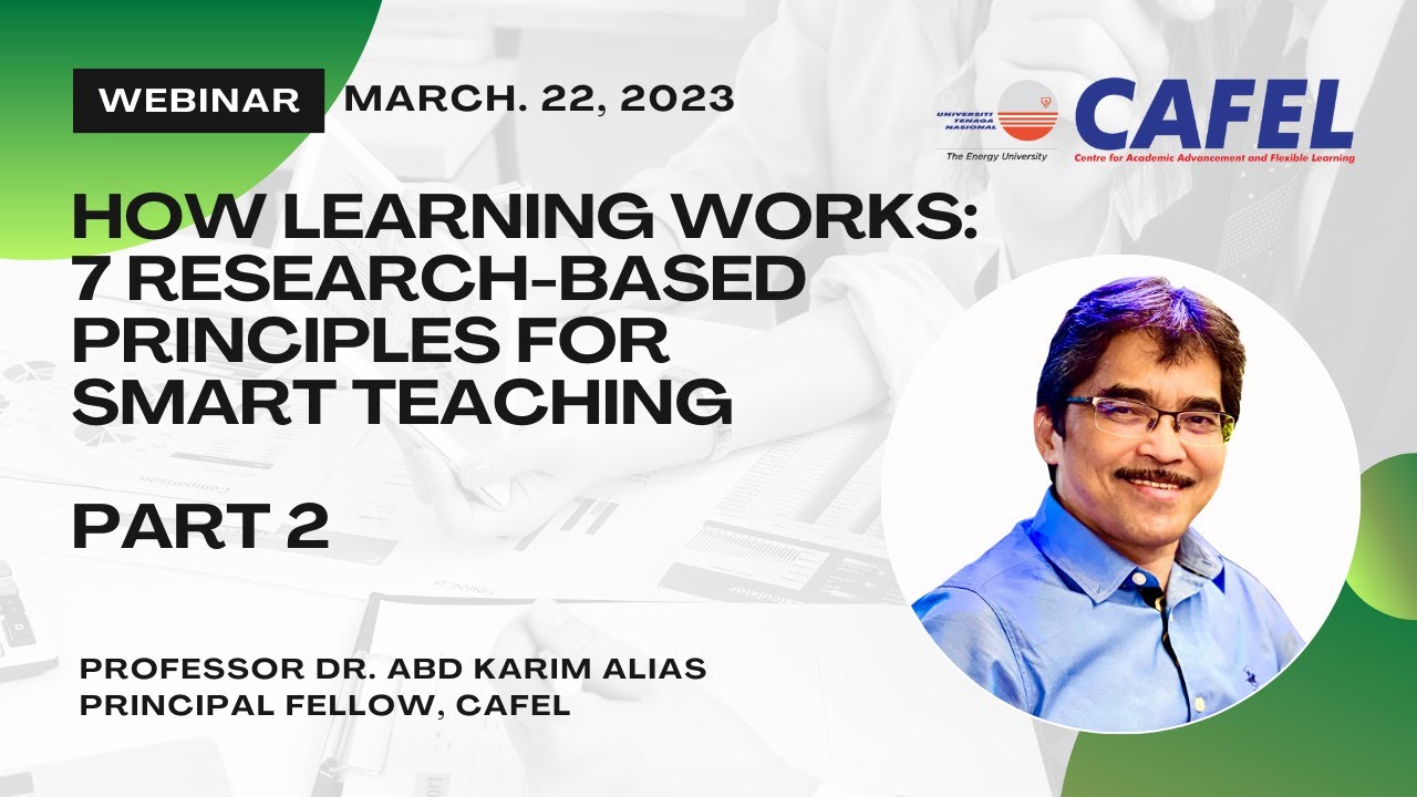 How Learning Works: 7 Research-Based Principles for Smart Teaching ...