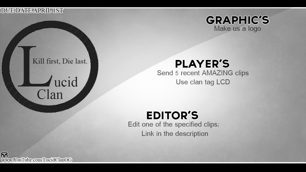 Lucid Clan RC! Join us now! - YouTube