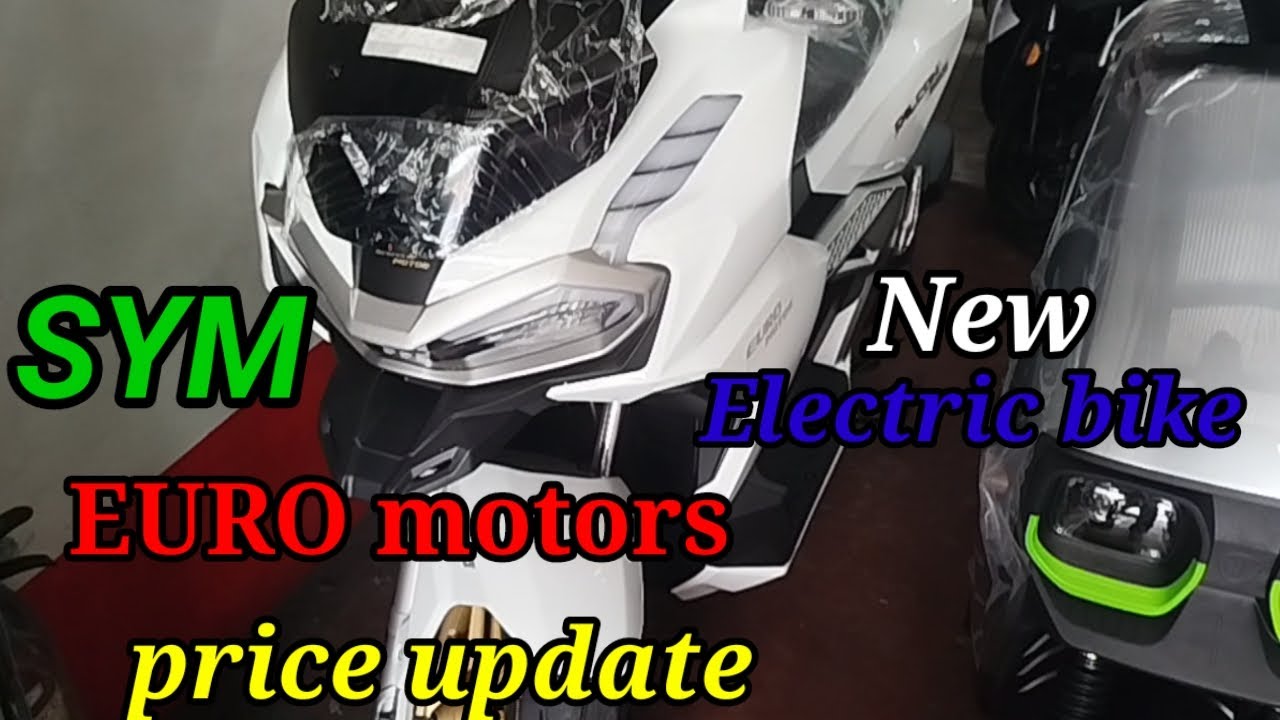 2025 SYM EURO motors price update - YouTube