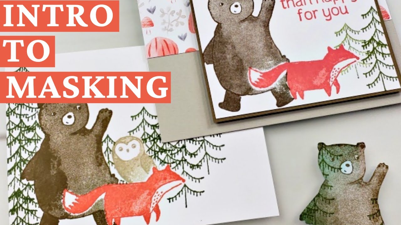 Introduction To Masking For Card Projects - YouTube