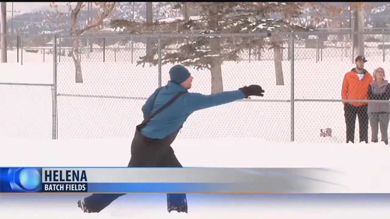 Snowball tournament raises money for charities - YouTube