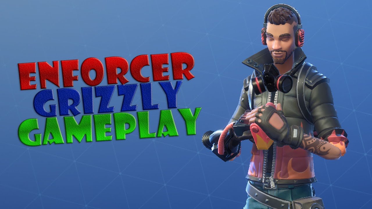 Enforcer Grizzle (Outlander) - Retrieve The Data Mission - Fortnite ...