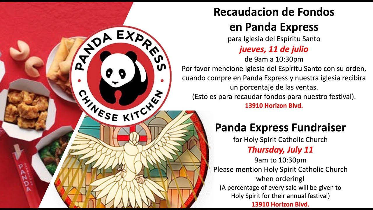 Panda Express Fundraiser (7/11/2024) - YouTube
