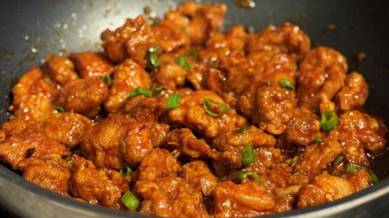 Spicy Garlic Chicken Recipe | Chilli Garlic Chicken | Spicy Foodz - YouTube