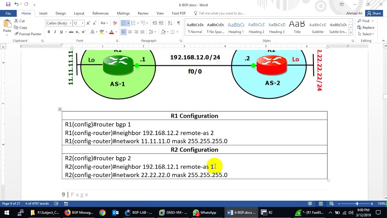 Lecture18(300-101)-BGP Message Types Part-4 - YouTube