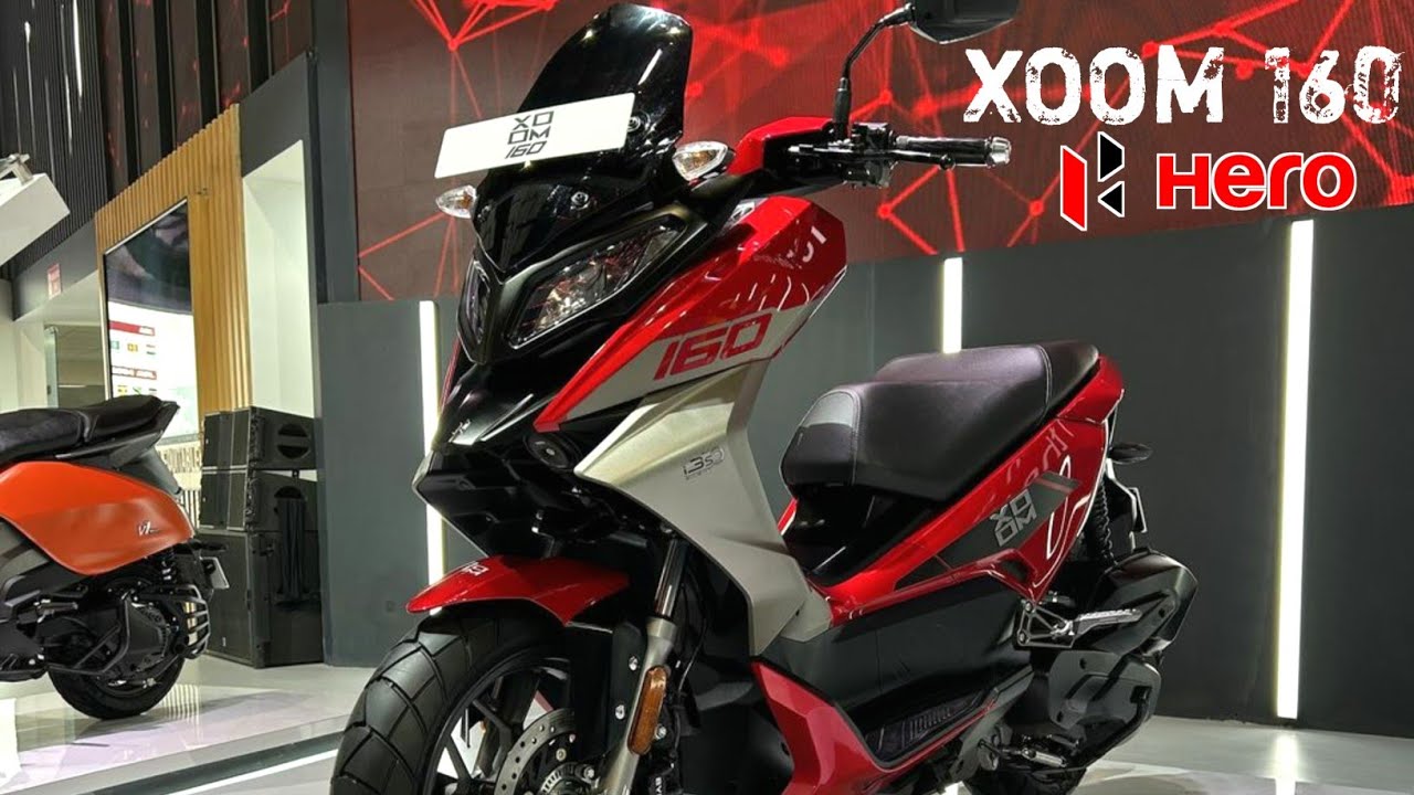 Finally Hero Xoom 160 Launch in India 💥| Better than Aerox 155? | Price ...
