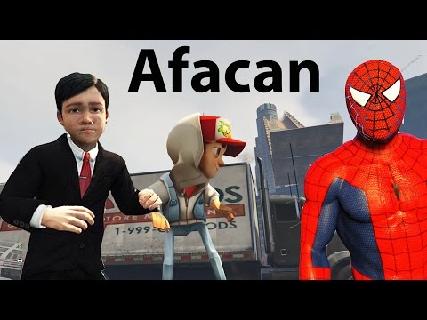 Örümcek Adam ve Şimşek Mcqueen, Afacan Subway Jack Süper Kahramanlar Kaykay Rampası