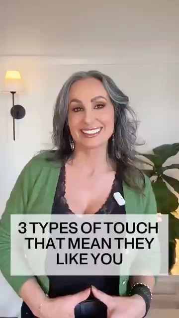 3 types of touch mean they like you #bodylanguagesecrets # ...
