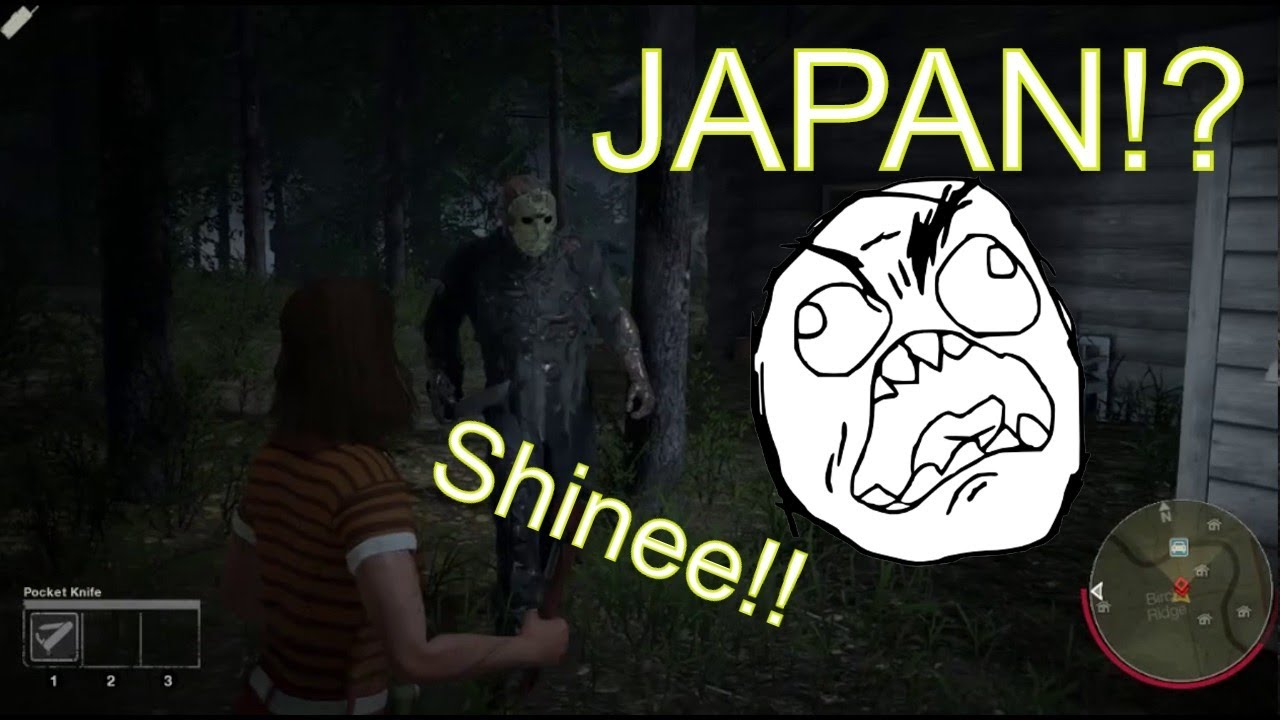 What if Jason is a Japanese? - Friday The 13th Funny Moment - YouTube