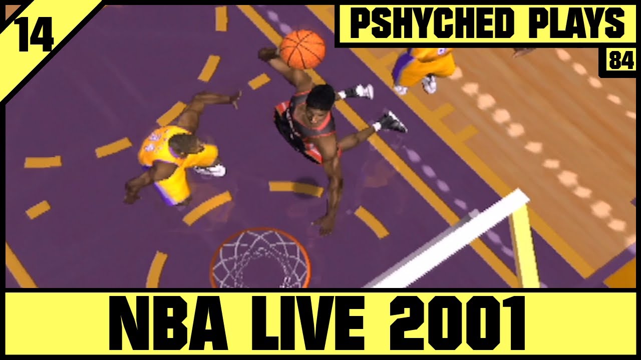 #84 | NBA Live 2001 #14 - Miami Heat Vs LA Lakers - YouTube