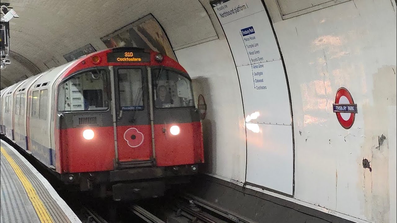 Journey On The Piccadilly Line 1973 Stock From Finsbury Park To ...