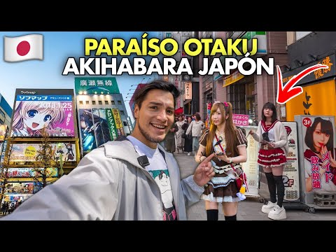 Está CIUDAD es el PARAÍSO OTAKU de JAPÓN 🇯🇵😱 Akihabara