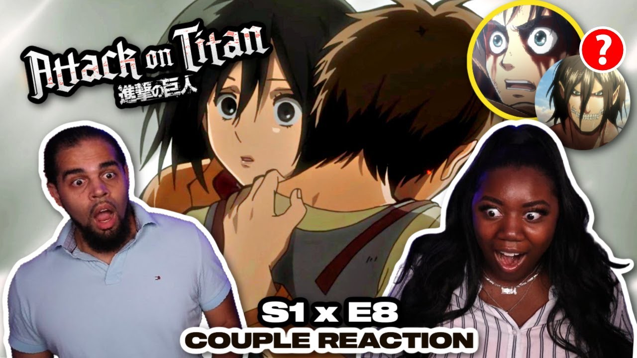 OMG Eren is a TITAN?! - Attack on Titan Season 1 Episode 8 Reaction | I ...