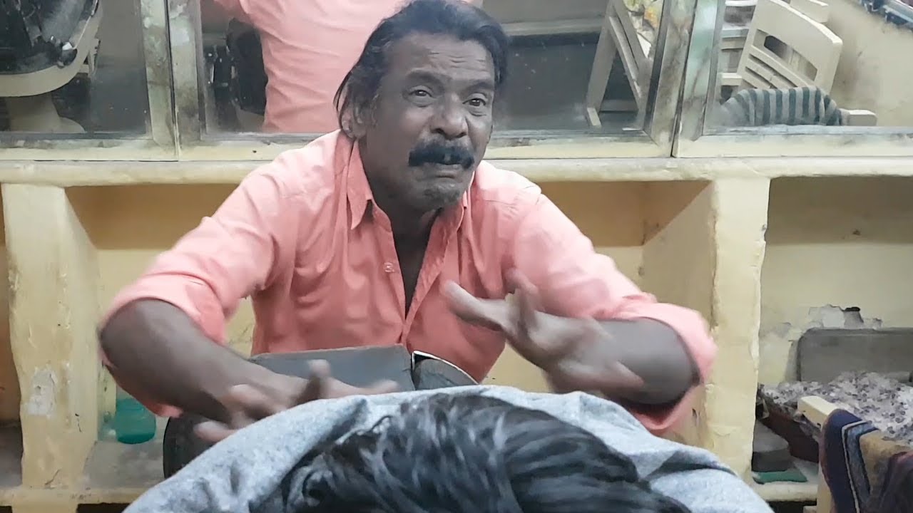 Baba Sen the Cosmic Barber relaxing head massage - YouTube