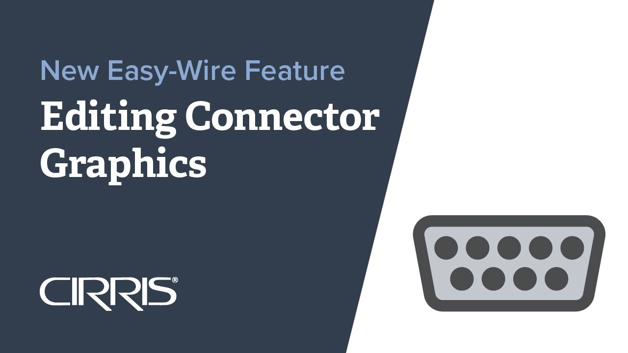 Easy-Wire Editing Connector Graphics - YouTube