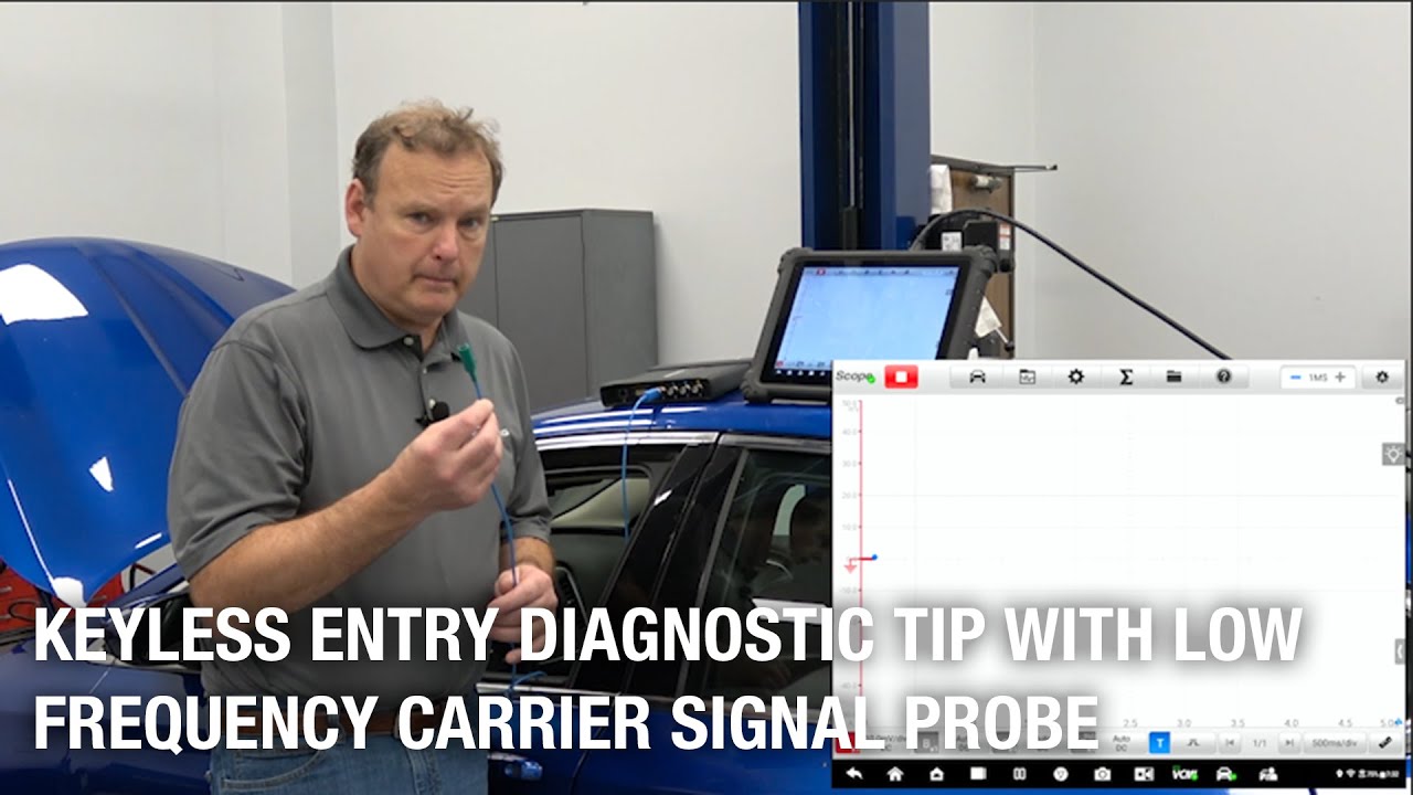 Keyless Entry Diagnostic Tip with Low Frequency Carrier Signal Probe ...