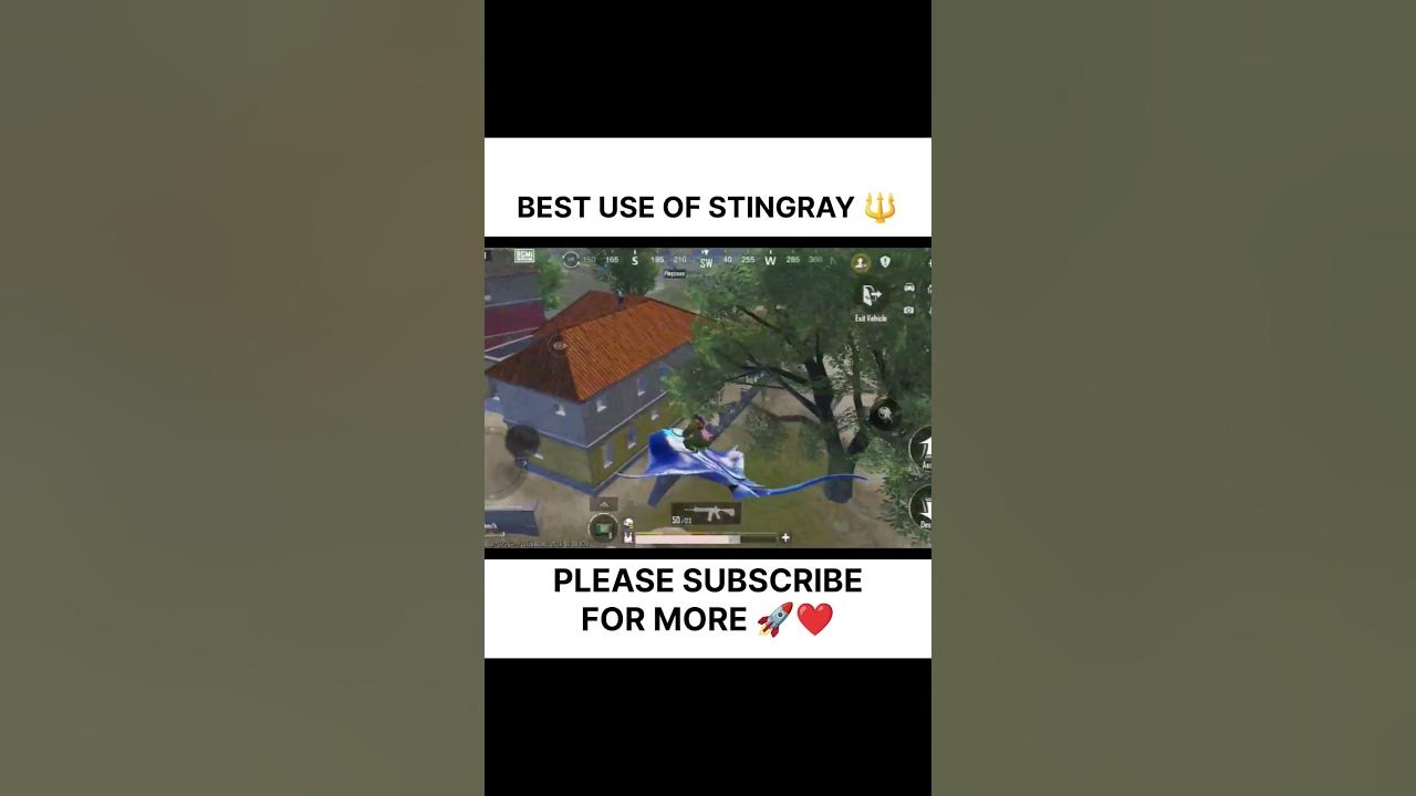 BEST USE OF STINGRAY 🔱 #bgmi #gamingshorts #rushgameplay #clutchgod #iqooneo7bgmi #shorts - YouTube
