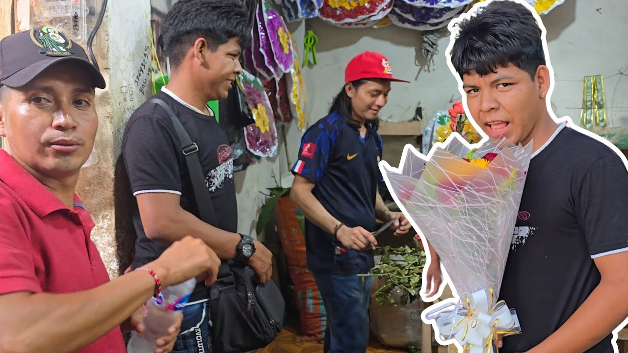 David Fue A Comprar Un Ramo De Flores Ni Se Sabe Para Quien Será 😱 ...