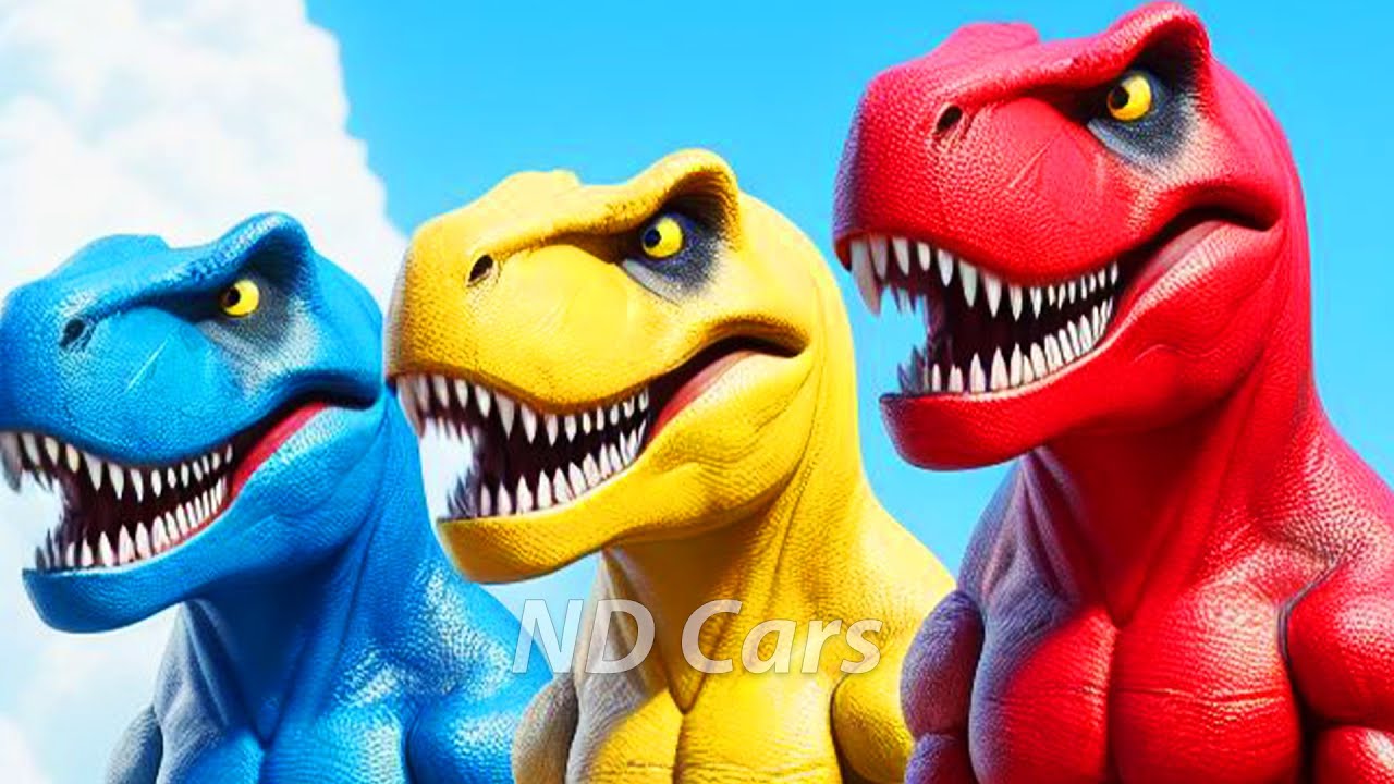 Avengers Team T-Rex SuperHero Dinosaurs Battle Jurassic World Evolution ...