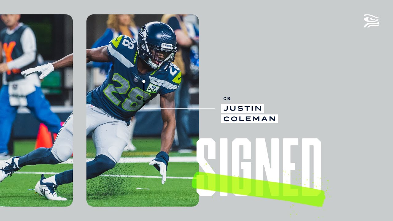 Welcome Back, Justin Coleman! | 2022 Seattle Seahawks - YouTube