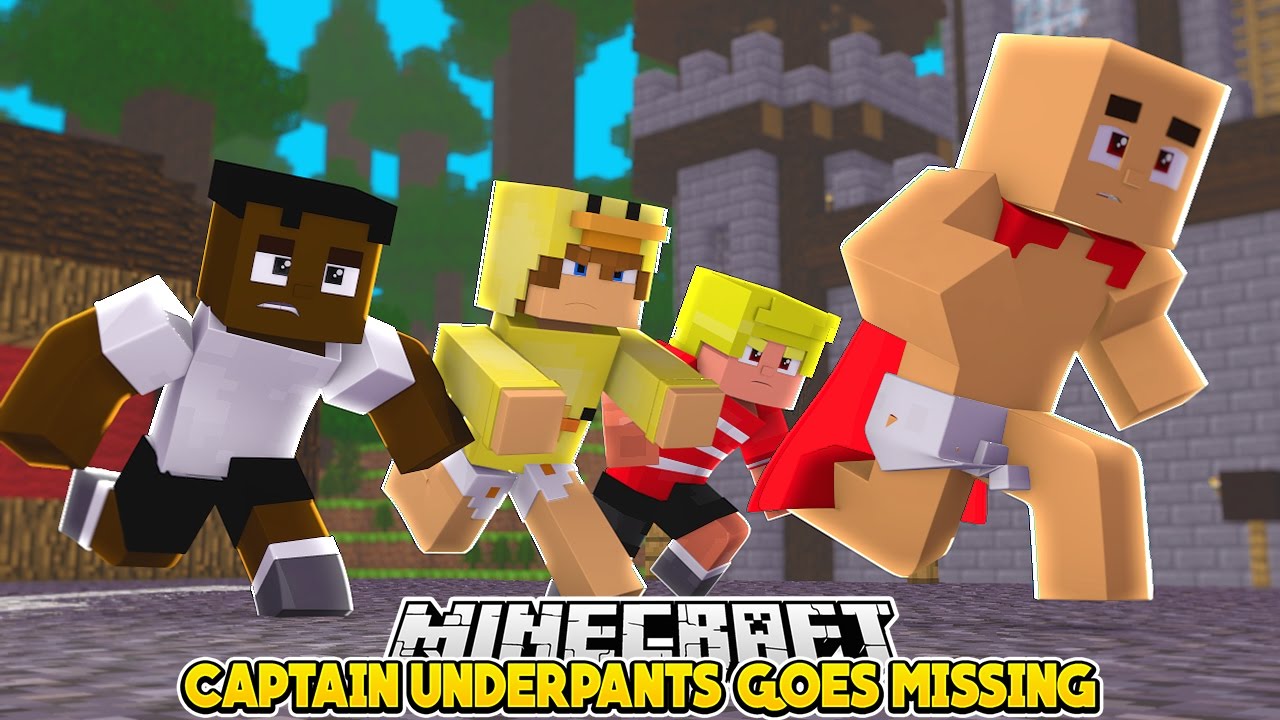 CAPTAIN UNDERPANTS GOES MISSING - Minecraft Roleplay - Baby Duck ...