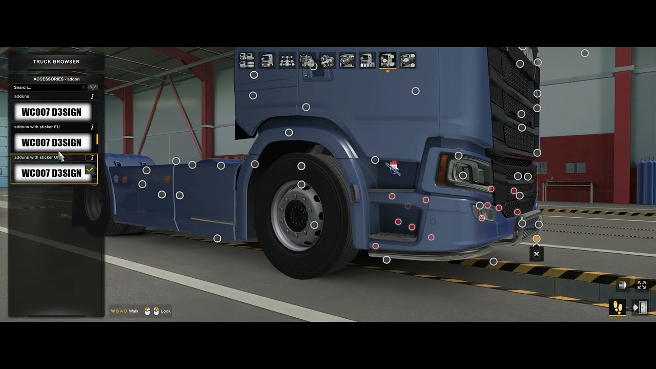 ETS2 Scania NG front fender addon - YouTube