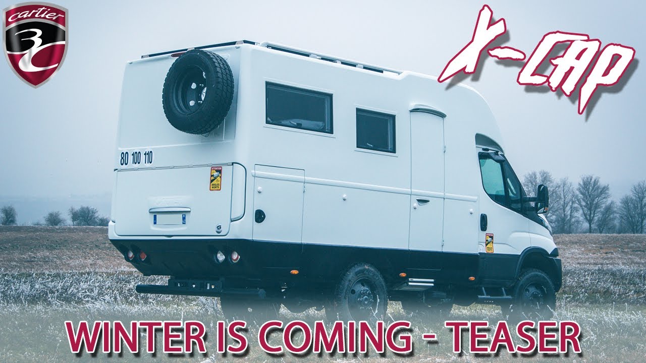 3C Cartier X-Cap 2022 - Iveco Daily 4x4 - Winter Edition Teaser - YouTube