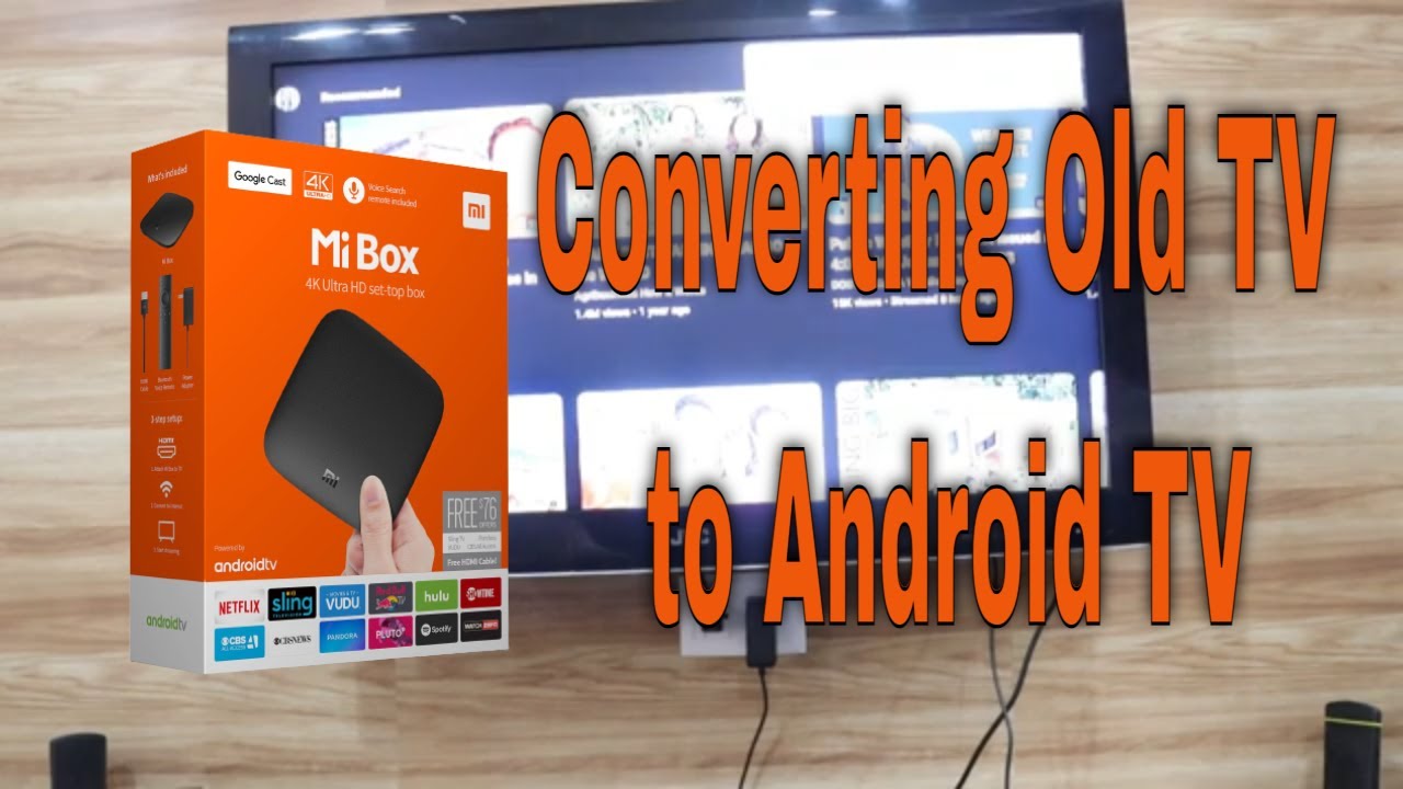 Converting Vintage TV into Android TV! Mi Box Unboxing and Epic Review ...